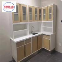 China Wall Mounted Full Steel Hospital Disposal Work Benches with Drawers Manufacturers Heavy Duty Design for sale