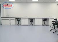 China Floor Mounted Structure Steel Made Laboratory Workstation For Instrument Rooms Usage for sale