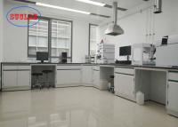 China Floor Mounted Structure Steel Made Laboratory Workstation For Instrument Rooms Usage for sale