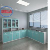 China Wall Mounted Hospital Medical Casework Designed With Three Section Slider for sale