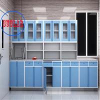 China Adjustable Shelves Three Section Slider Hospital Medical Cabinet Hong Kong for sale