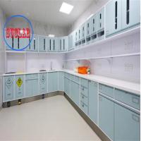 China Adjustable Shelves Three Section Slider Hospital Medical Cabinet Hong Kong for sale