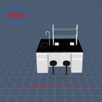 China Modern Steel School Chemistry Lab Furniture With Integrated Storage for sale