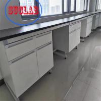 China Excellent Customer Service Chemistry Lab Workbench Wood Lab Casework With Some Assembly Required for sale