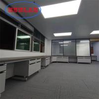 China Chemistry Lab Workbench Wood Lab Casework Manufacturers With Chemic Resistant C Frame Steel Frame Phenolic Resin Worktop for sale