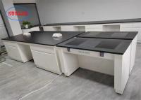 China Customizable Chemistry Lab Bench Vietnam With Silent Rail Phenolic Top In Various Colors For School Hospital for sale