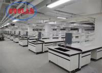 China Phenolic Resin Chemistry Lab Workbench Laboratory Worktable Malaysia Resistant Work Surface  With Steel Frame for sale