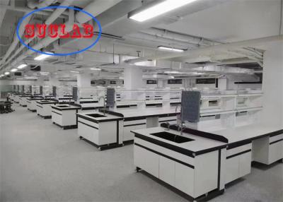 China Phenolic Resin Chemistry Lab Workbench Laboratory Worktable Malaysia Resistant Work Surface  With Steel Frame for sale