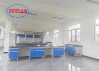 China DTC105 DEG Steel Wood PP Stainless Steel Chemistry Lab Workbench for sale