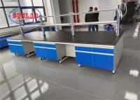 China DTC105 DEG Steel Wood PP Stainless Steel Chemistry Lab Workbench for sale