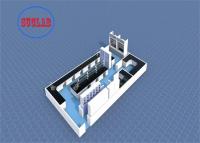 China DTC105 DEG Hinged Chemistry Lab Equipment Workbench Fire Protection And Multiple Resin Worktops for sale
