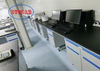China Chemical Resistant Laminate Workbench Laboratory Workstation Manufacturers Versatile Modular Lab Furniture for sale