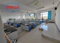 China Multi Cabinet C Frame  Lab Worksations / Lab Bench Table With Phenolic Resin Or Epoxy Resin Worktop for sale