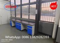 China Customizable Chemical Resistant Laminate Chemistry Lab Workbench Assembly Required Laboratory Work Benches for sale