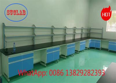 China Phenolic Resin Chemical Resistant Chemistry Lab Workbench Lab Benches Manufacturers DTC105 DEG Hinged C frame for sale