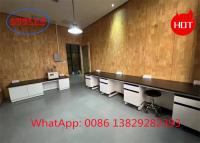 China Phenolic Resin Epoxy Resin Chemical Resistant Chemistry Lab Workbench Lab Work Benches Manufacturers With DTC105  Hinges for sale