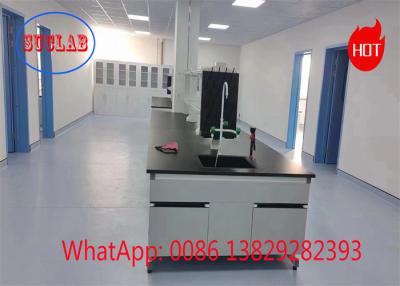 China Chemical Resistant Laminate Lab Work Benches with Drawers Multiple Cabinets and Excellent Customer Service for sale
