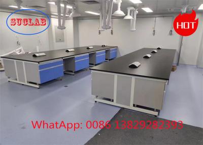 China Strongest Chemical Resistant Lab Benches Price with Corrosion Proof Laminate Tops for sale