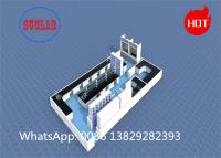 China Fire Resistant Chemistry Lab Work Benches And Cabinets and DTC105 DEG Hinges Chemical resistant Laminate Work for sale