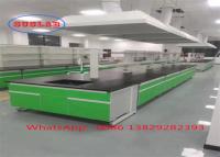 China Durable Steel  Wood Chemistry Lab Workbenches Laboratory Furniture Price with Chemical Resistant Phenolic Countertops for sale