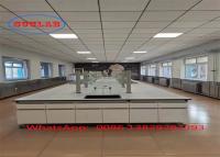 China C frame Safety Chemistry Lab Workbench Lab Furniture Supply with Chemical resistant Laminate Work Surface for sale