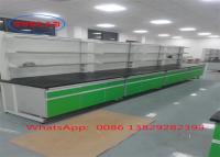 China C frame Lab Workbenches and Cabines t with DTC105 DEG Hinges and Chemical resistant Tops for sale