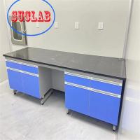 China Non-welded Linear Handle Chemistry Modular Lab Bench Manufacturer  with Multi-Functional Socket and Rectangular Design for sale