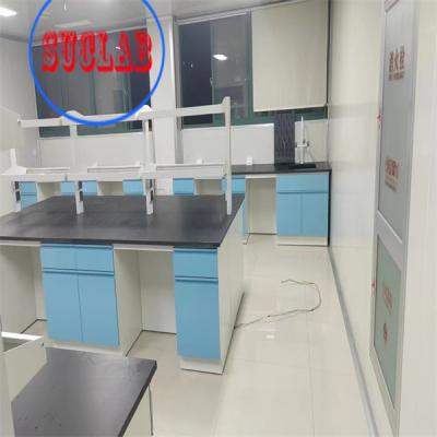 China Chemical Resistant Chemistry Lab Furniture Modular Laboratory Workbench Safety Function OEM/ODM Acceptable for sale