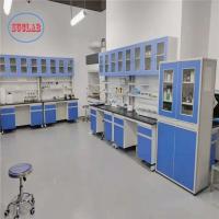China High Safety Chemistry Lab Workbench Manufacturers DTC105 DEG Hinges and Chemical-resistant Laminate Work Surface for Workbench for sale