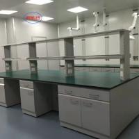 China Full Steel Modular Lab Benches Hong Kong Scratch Resistant for School & Hospital Laboratory  Using for sale