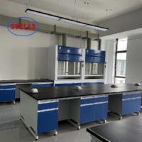 China Top- Chemistry Lab Workbench with Cabinets Excellent Customer Service and Phenolic Resin or Epoxy Resin Worktop for sale