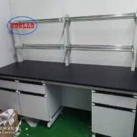 China Top- Chemistry Lab Workbench with Cabinets Excellent Customer Service and Phenolic Resin or Epoxy Resin Worktop for sale