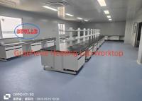 China Coating With Graphene Heating Chemistry Lab Bench L*1500/750 W *800 /850mm H Or Customizable White/ Blue/ Yellow/ Black for sale
