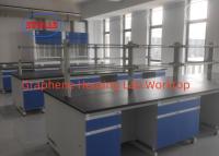China School Science Experiments Chemistry Heating Lab Workbench with Reagent Rack for sale