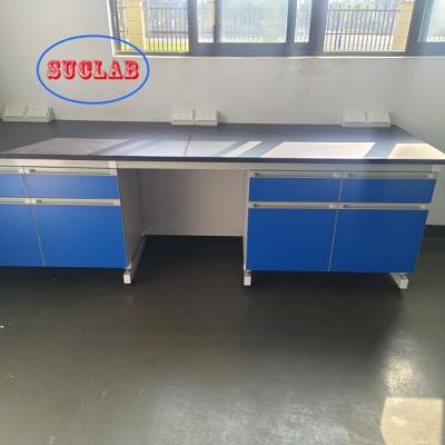 China Rectangular Chemistry Lab Bench Factories for Hospital Steel Wood/304 Stainless Steel/Customized Design for sale