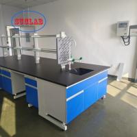China Yellow Chemistry Lab Bench Makers for Customizable Dimensions L*1500/750 W *800 /850mm H and Lab Performance for sale