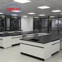 China Multi-Functional Socket Chemistry Lab Bench  Agency with DTC 105°/175° Hinge Stainless Steel Hinge and Epoxy Resin Sink for sale