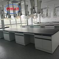 China Multi-Functional Socket Chemistry Lab Bench  Agency with DTC 105°/175° Hinge Stainless Steel Hinge and Epoxy Resin Sink for sale