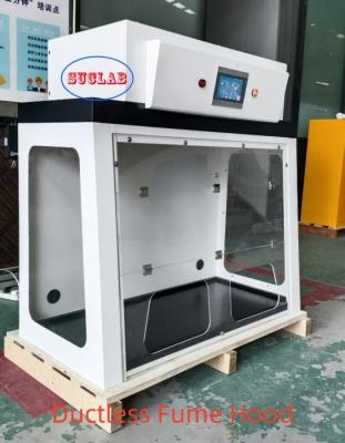 China Sash Opening Vertical Sliding Ductless Fume Hood Manufacturer with ≥99.99% Filter Efficiency for sale