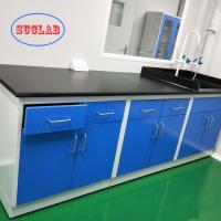 China Anti Chemical Acid Alkali Chemistry School  Lab Furniture Bench Solutions With Bearing 500kg for sale