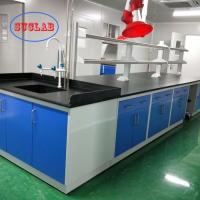 China C  Framework Steel  Wood Biology Lab Furniture Gray Or Blue Colour for sale