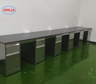 China Custom Stainless Steel Lab Bench Factories As Drawing and Efficiency for Hospital & Food IndustryI for sale