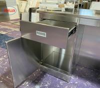 China Custom Stainless Steel Lab Bench Factories As Drawing and Efficiency for Hospital & Food IndustryI for sale