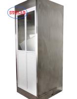 China Industrial Emergency Safety Shower Eyewash Room with Soft Flow Spray Head and Stainless Steel Shower Head for sale