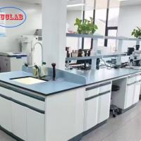 China Customs Phenolic Resin Countertop Chemistry Lab Benches with Drawers for Materials Test Laboratory for sale