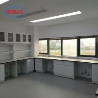 China Epoxy Resin Counter Tops Chemistry Lab Bench Manufacturers Hygienic and Easy to Maintain for sale