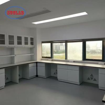 China Epoxy Resin Counter Tops Chemistry Lab Bench Manufacturers Hygienic and Easy to Maintain for sale