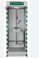 China Exclusive Best Quality Stainless Steel Eclosed Safety Emergency Shower Eyewash with Tank Safety Station Ideal for Chemical Plants and Hazardous Areas for sale