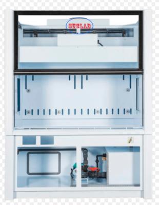 China OEM Fume Hood with Wet Fume Scrubber Equipped LED Lighting Designed to Provide Fume Extraction and Improve Air Control for sale