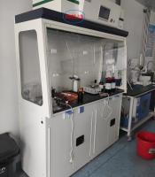China Pp Anti Corrosion Blower Ductless Fume Cupboard Vertical Sliding Sash Opening Laboratory Chemical Fume Hood For Enhanced Air for sale